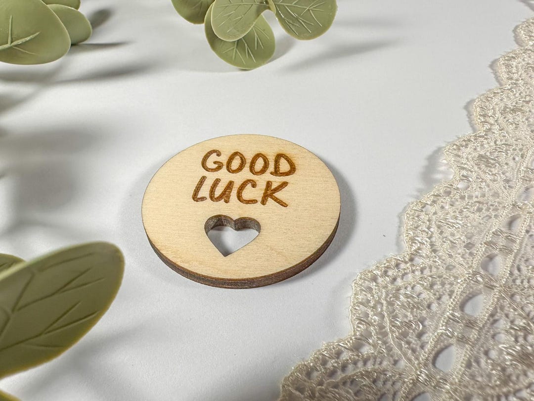 Set of 10 - 50 Pocket Hugs Tokens, Little Hug Token, Pocket Hug Wooden ...