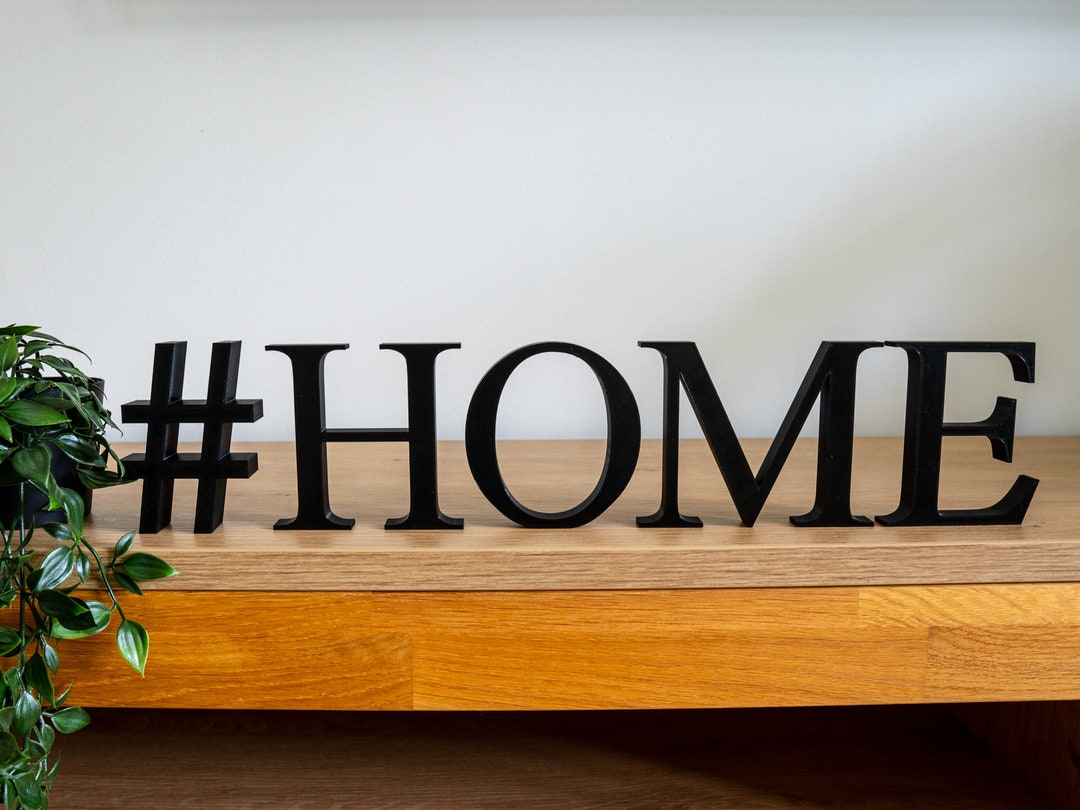 Standalone Letter Freestanding Letters Nursery Decoration for Baby Boy ...