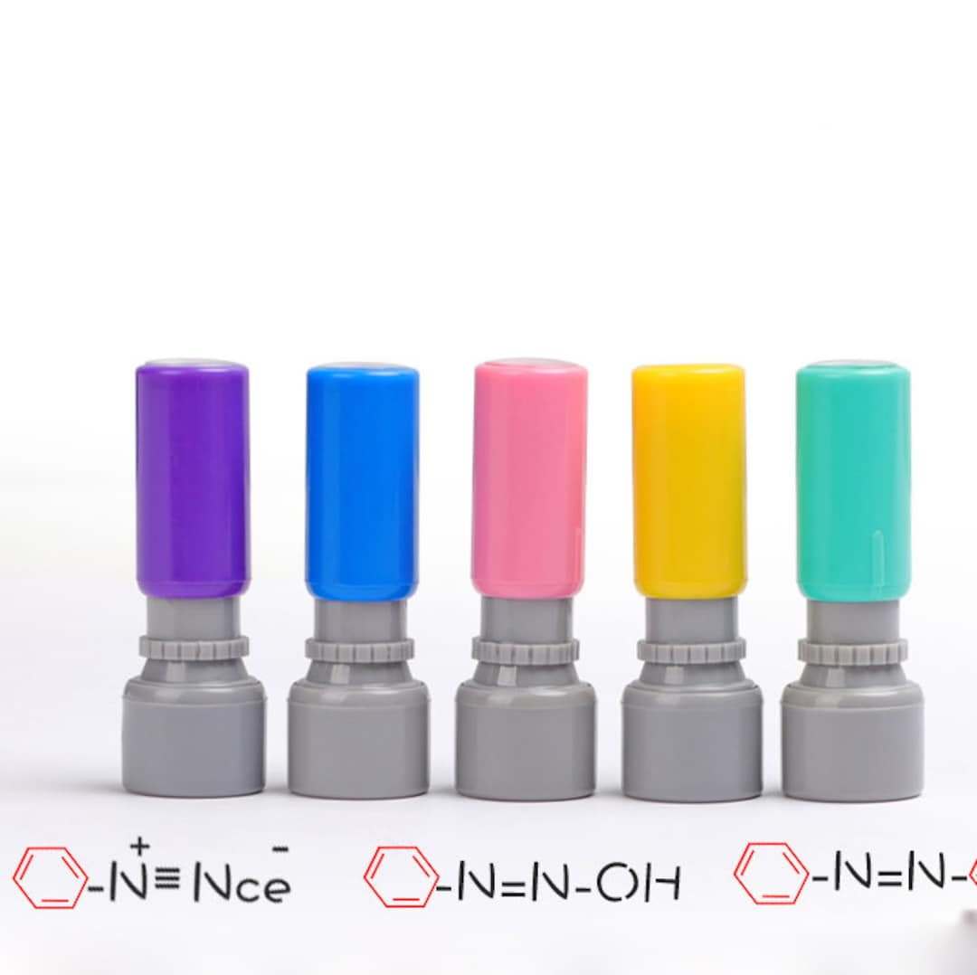 Self-inking Hexagon Stamp - the Organic Chemistry Student's Best Friend ...