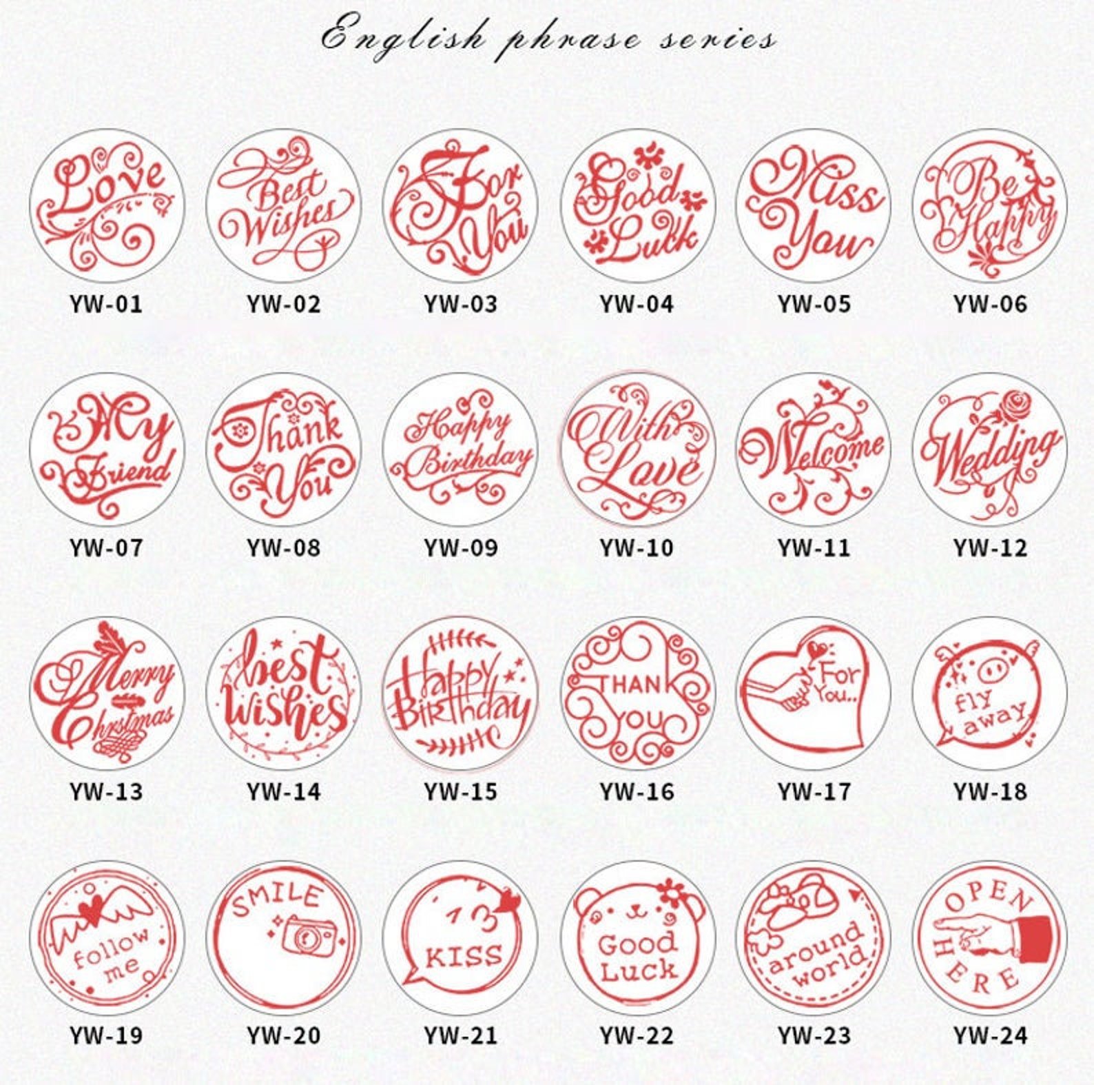 Personalized Wax Seal Stamp Kit,custom Wax Seal Stamp With Size and ...