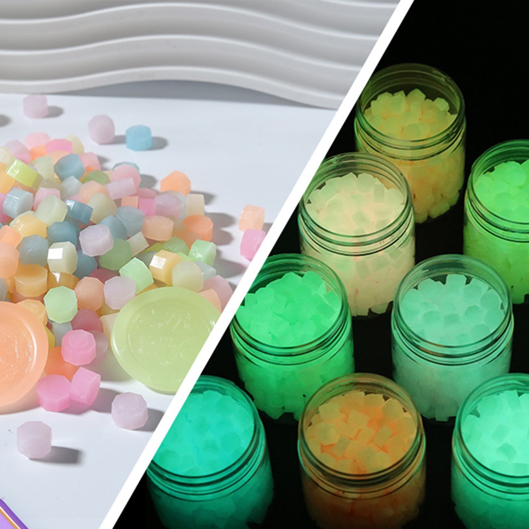 230 Pcs Glowing Sealing Wax Beads for Wax Seal, Sealing Envelopes ...