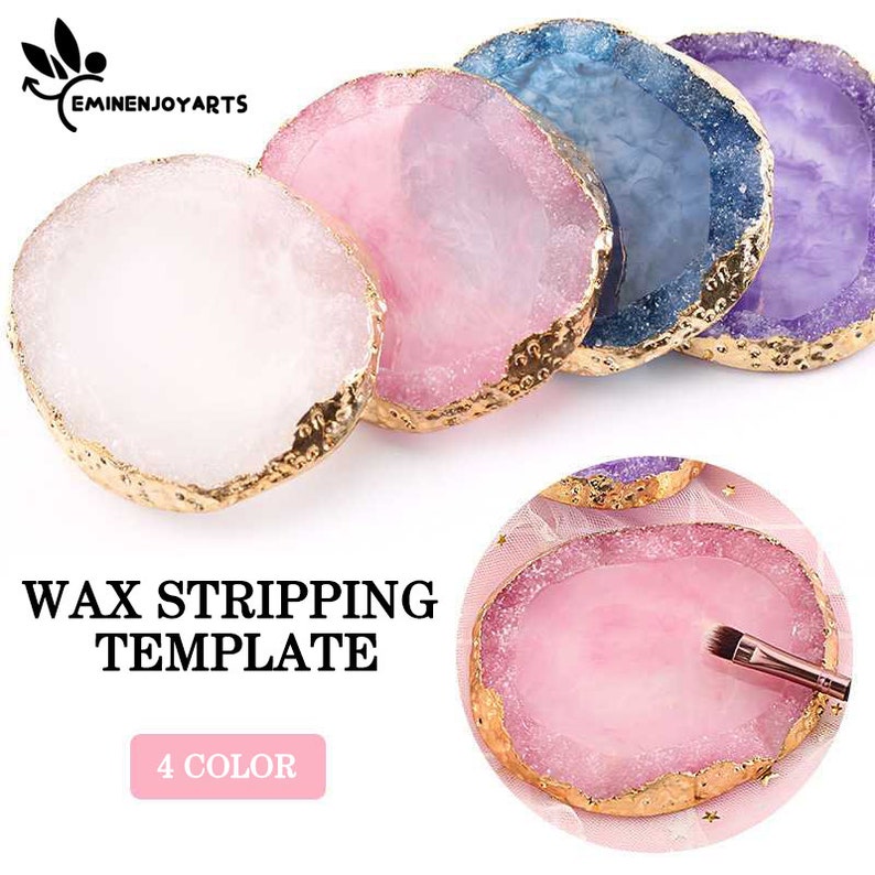 Wax Stripping Template Creative Crystal Resin Stripping - Etsy