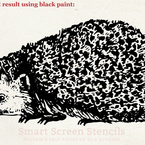 Hedgehog Fabric - Etsy