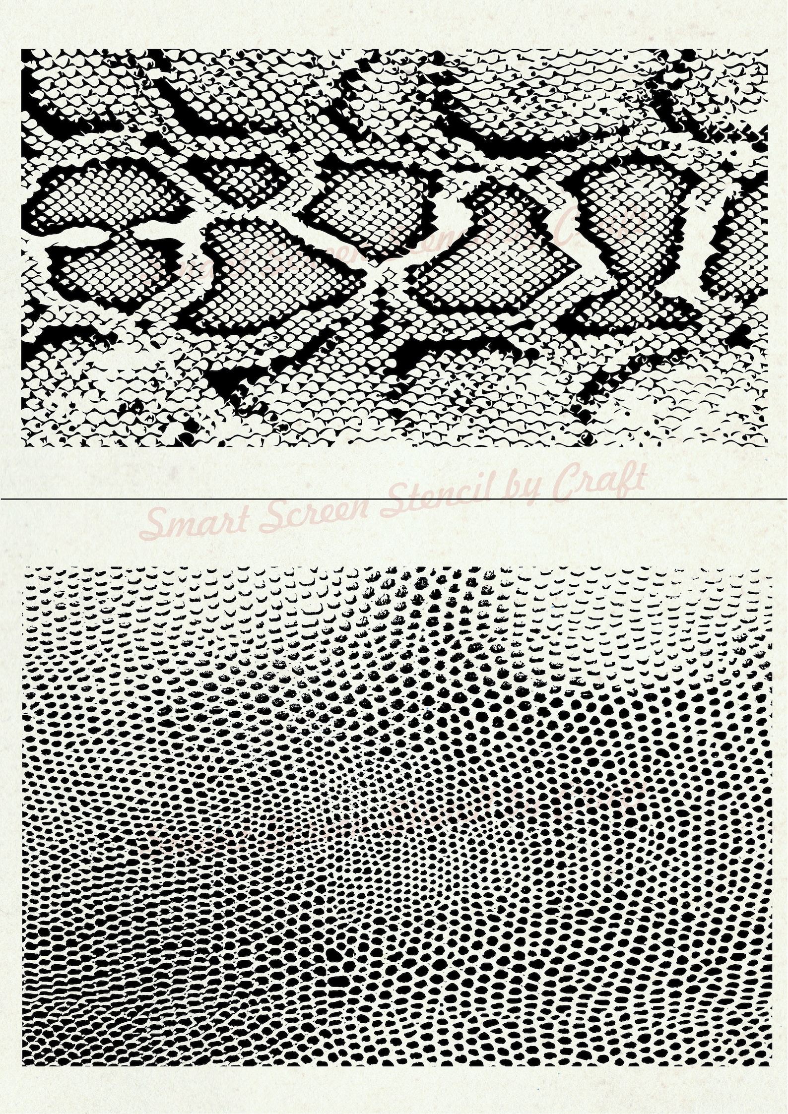 Reusable Snake Skin Silkscreen Stencil Self Adhesive | Etsy