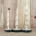 Three Unfinished Wooden Pine Trees, Handmade Wood Carved Trees, Wooden ...