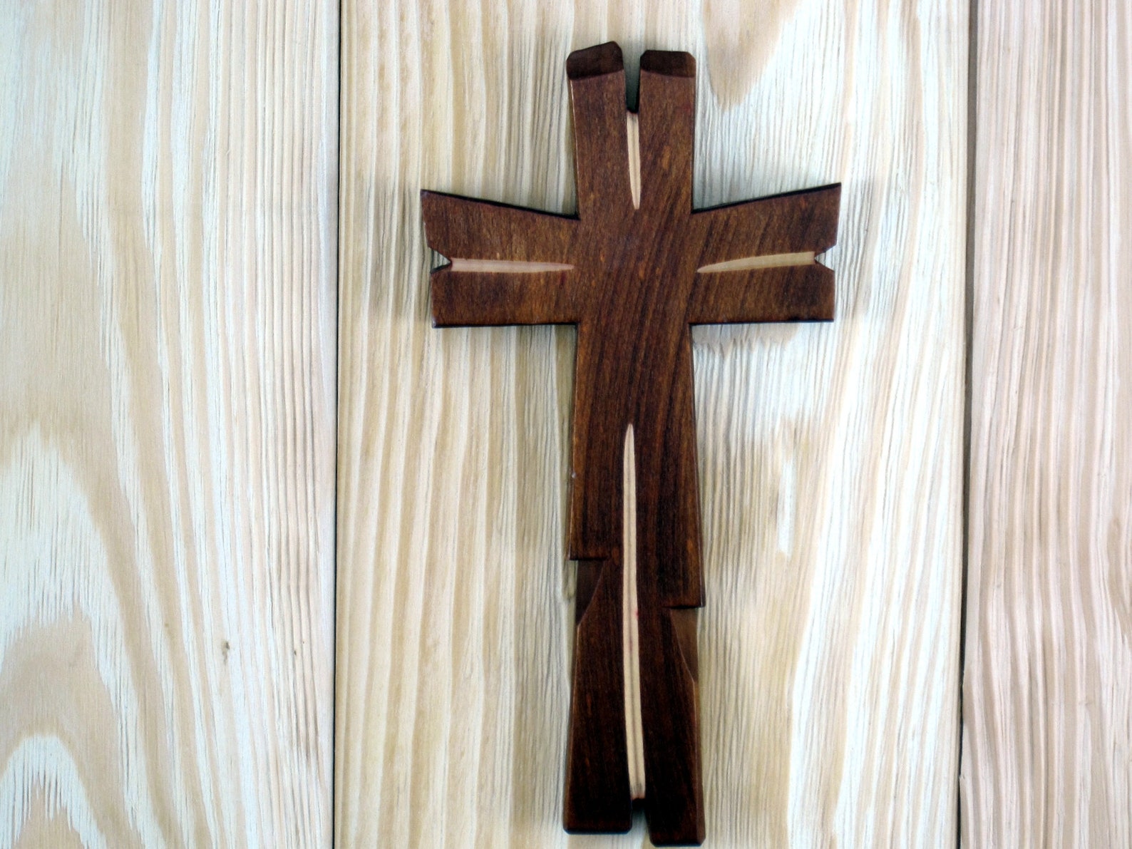 Wooden Cross Hand Carved Wooden Wall Cross Cross Wood - Etsy