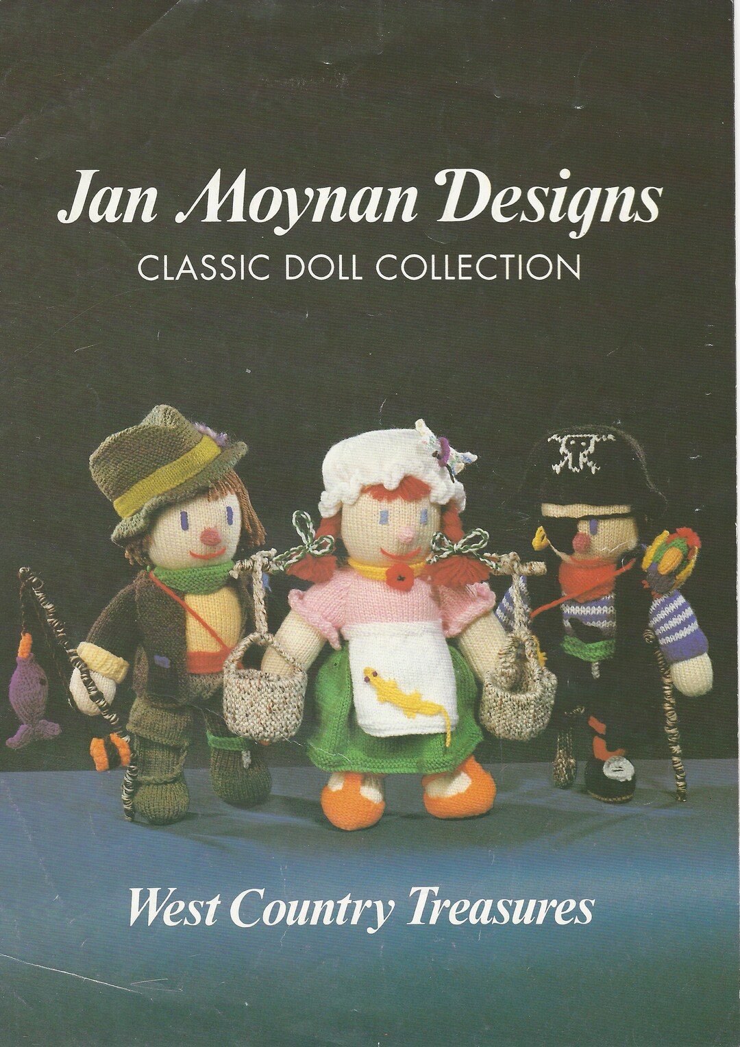 PDF Scarecrow Knitting Pattern Fisherman Dairymaid Pirate Instant ...