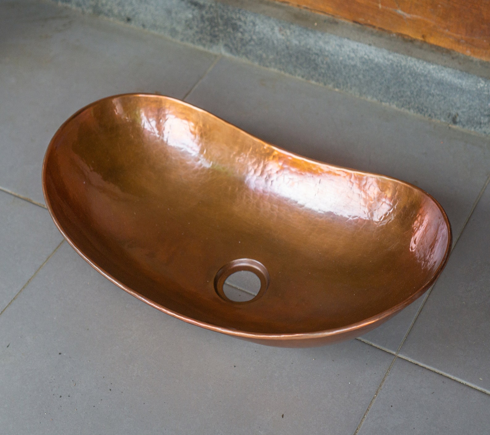 Copper Sink Basin- Copper Bathroom Vanity Sink - Copper Sink Kitchen ...