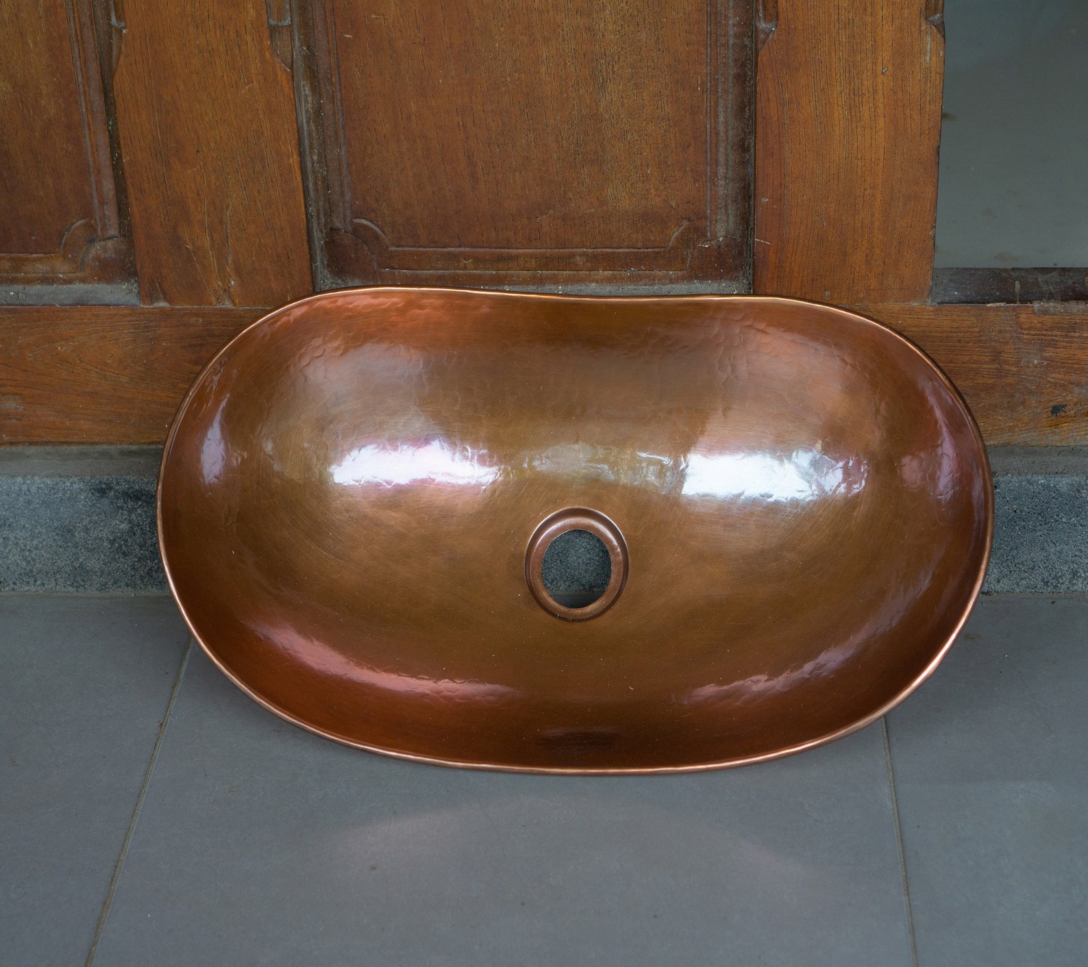 Copper Sink Basin Copper Bathroom Vanity Sink Copper Sink | Etsy