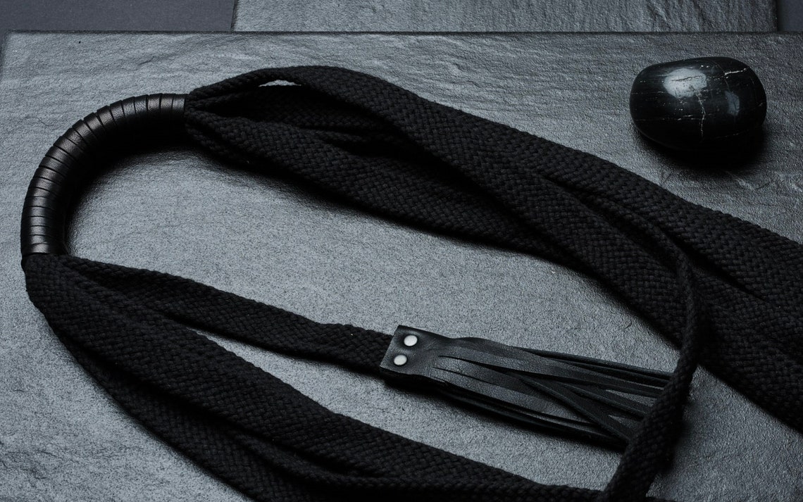 Rope Leather Long Necklace Avant-garde Long Necklace Tassel | Etsy