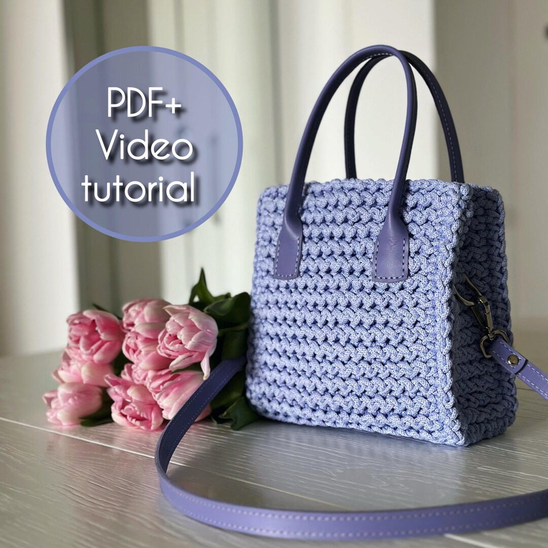 Crochet Bag Pattern Crossbody Bag Pattern Crochet Purse Pattern Bag Pdf ...
