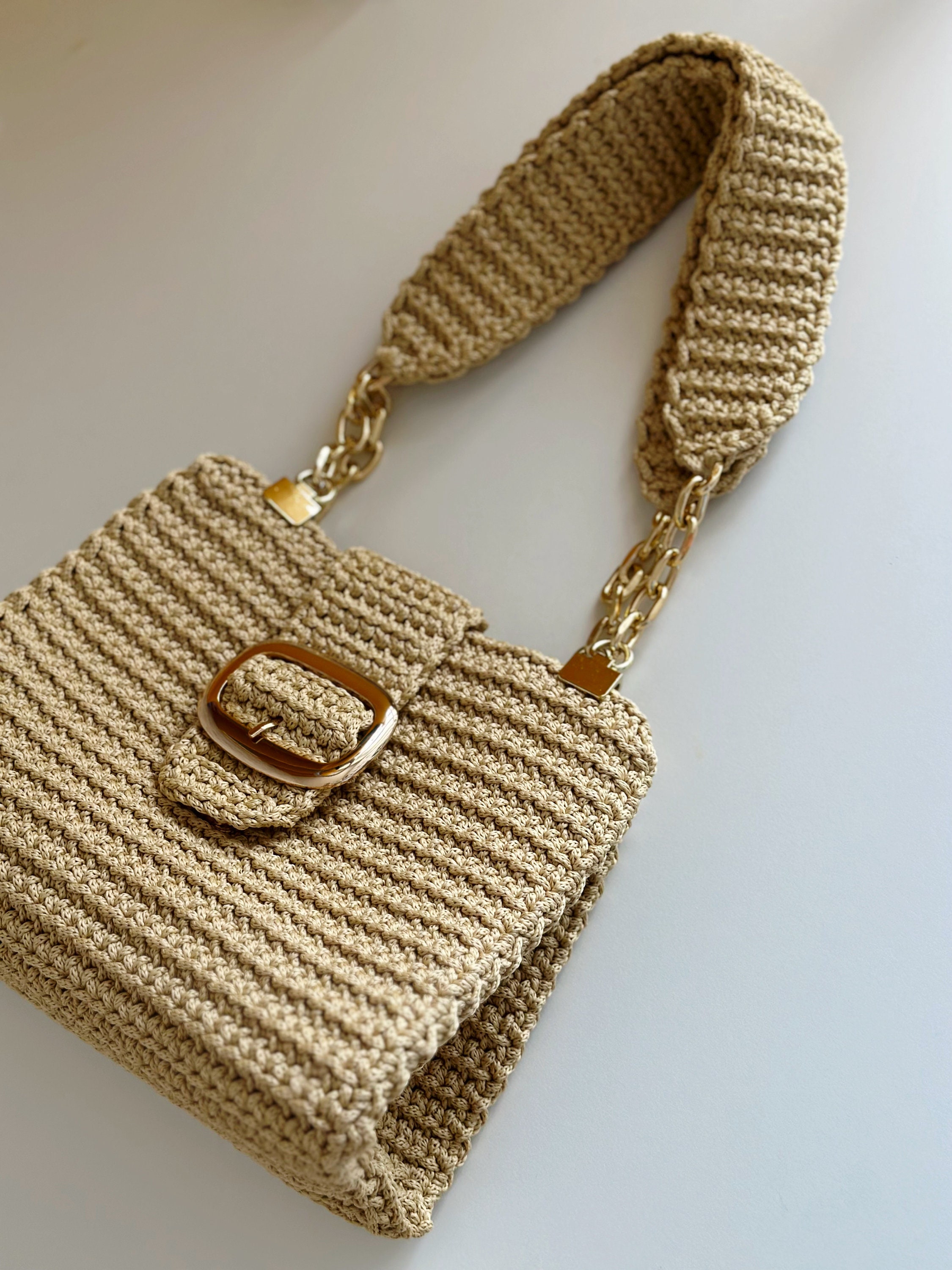 Crochet Clutch Purse Small Cross Body Bags for Women Crochet Handbag ...