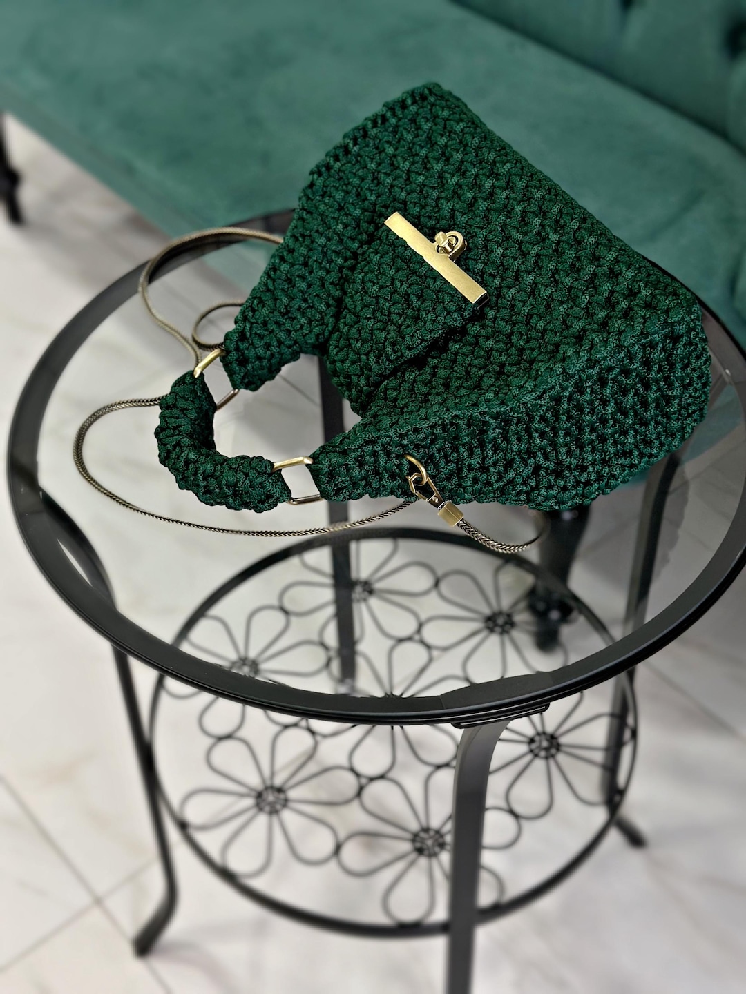 Crochet Patterns | Trapezoid Bag Pattern PDF | Dominiка Designer Bag ...