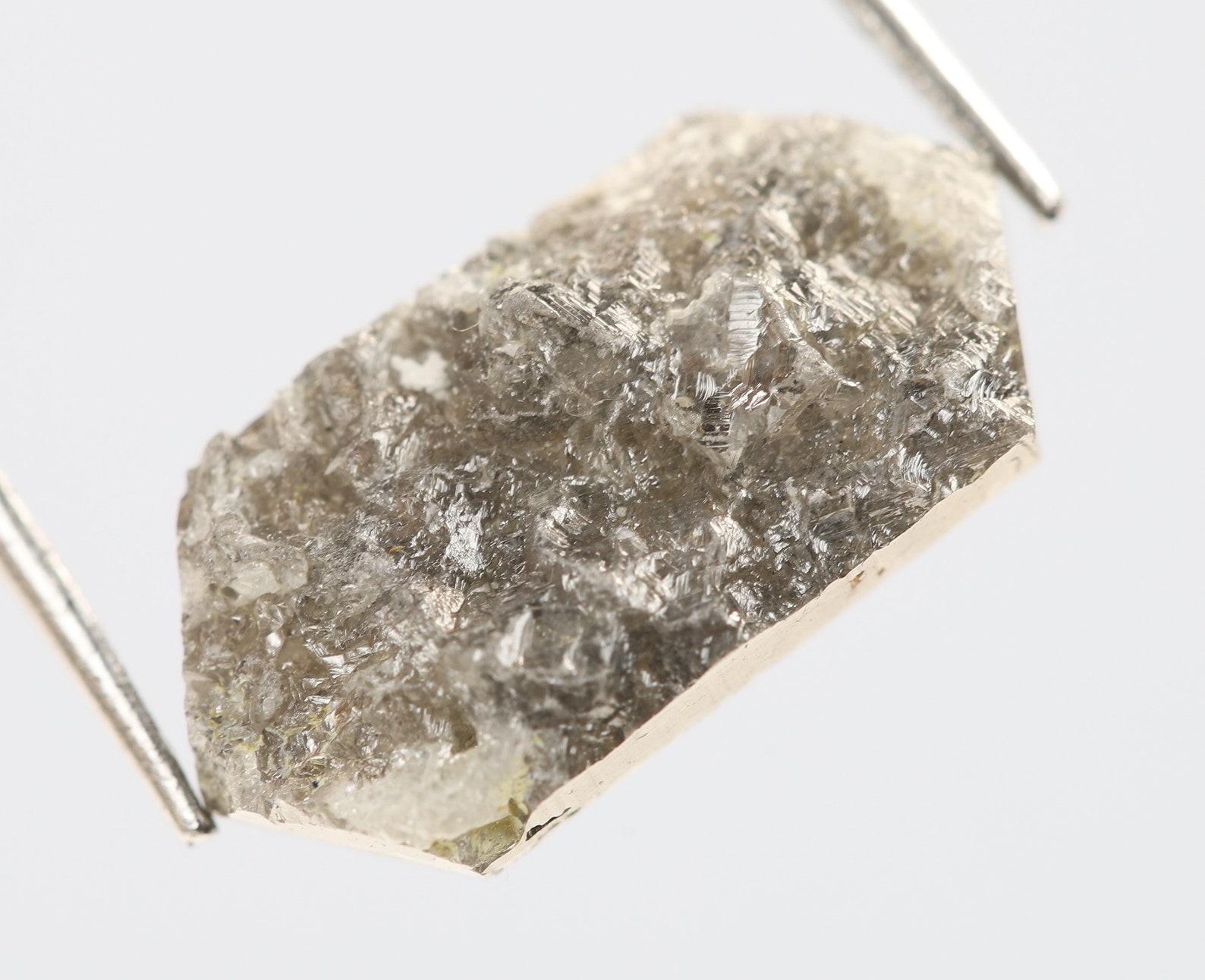 2.94 Ct 14.1 X 7.1 X 3.0 MM Grey Color Rough Hexagon Shape | Etsy