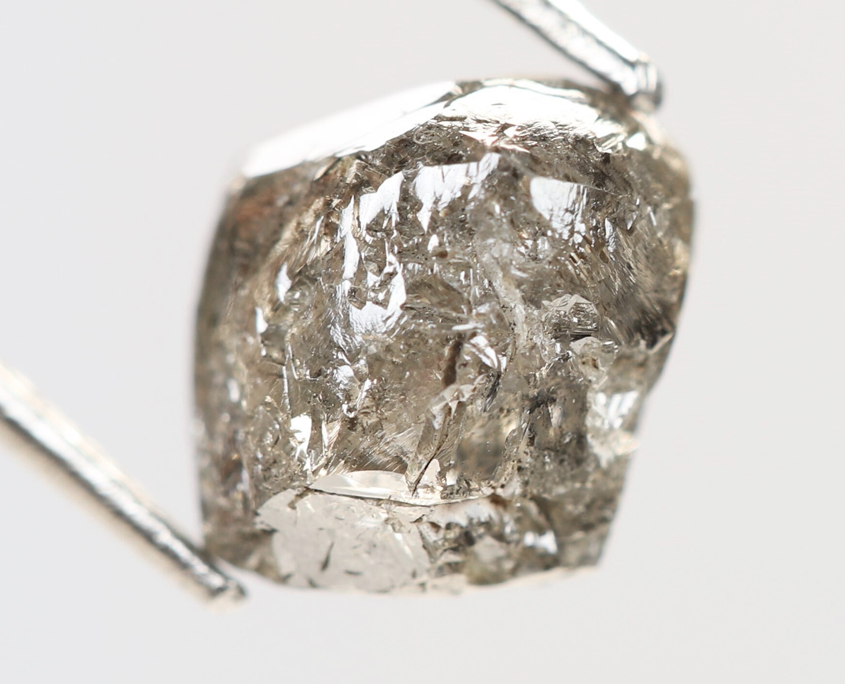 2.08 Ct 6.8 X 6.0 X 5.5 MM Black Color Raw Uncut Diamond | Etsy