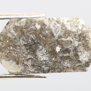 2.94 Ct, 14.1 X 7.1 X 3.0 MM, Grey Color Rough Hexagon Shape Diamond ...