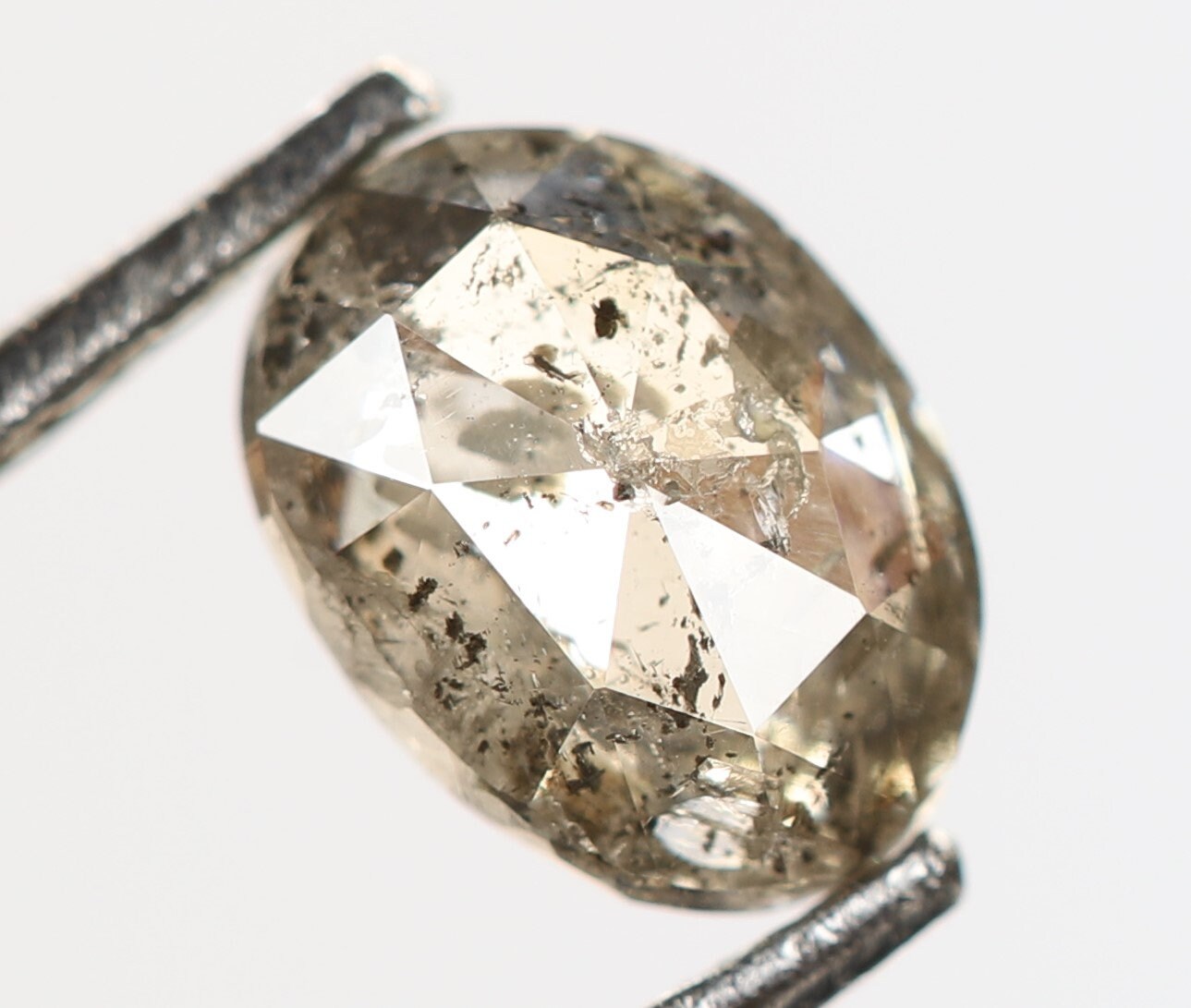 0.43 Ct 5.4 X 4.0 X 2.3 MM Oval Shape Ice Champagne Color | Etsy