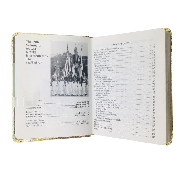 Bugle Notes 1977 1981 West Point United States Military | Etsy
