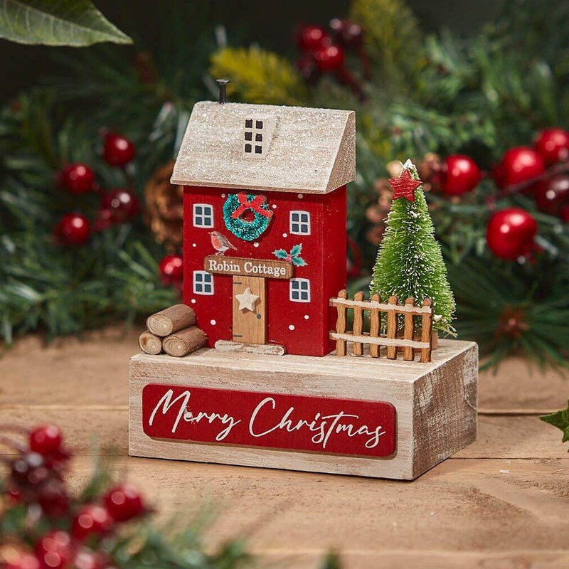 Wooden Christmas House - Etsy Australia