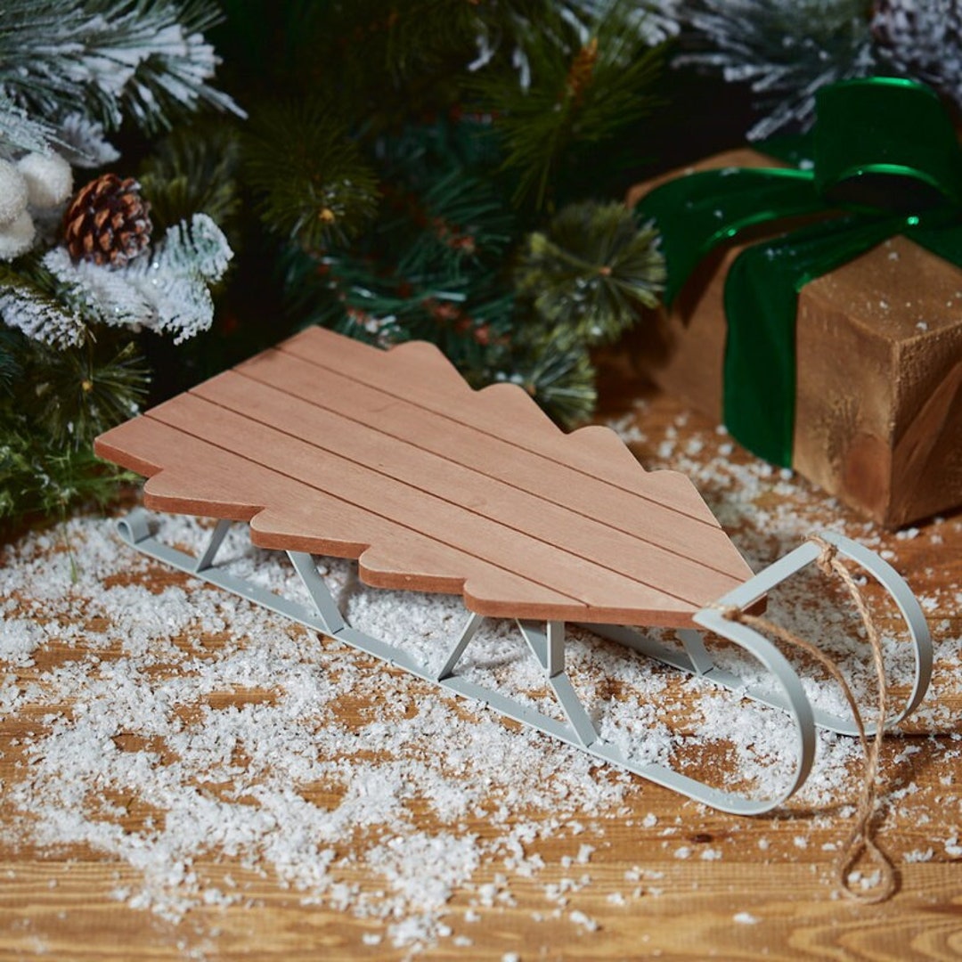 Christmas Tree Sleigh Display Stand - Etsy