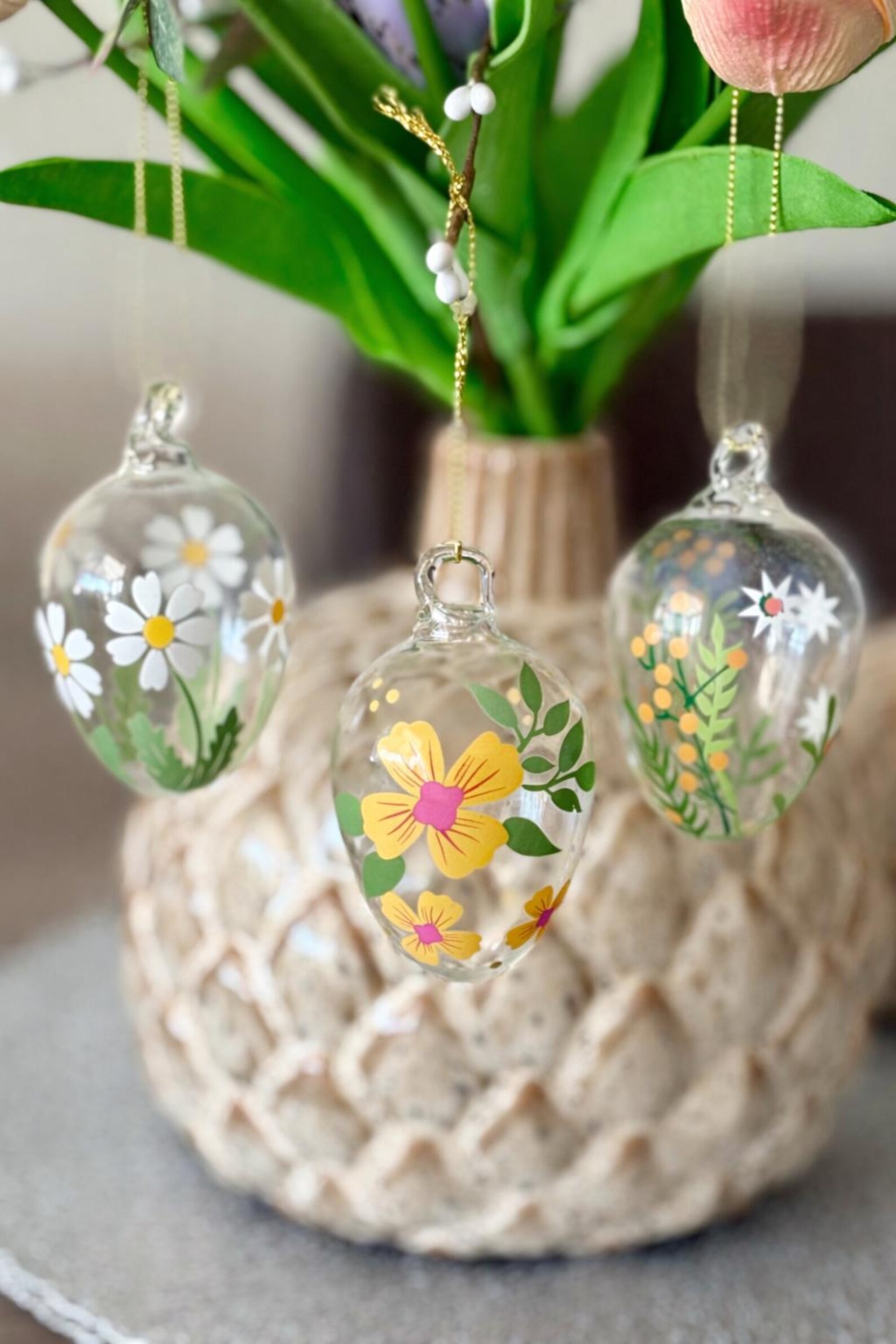 Hanging Easter Egg Decorations | Easter Tree Baubles - Etsy