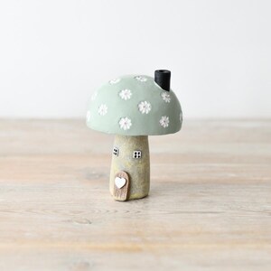 Spring Mushroom Toadstool House Ornaments - Etsy