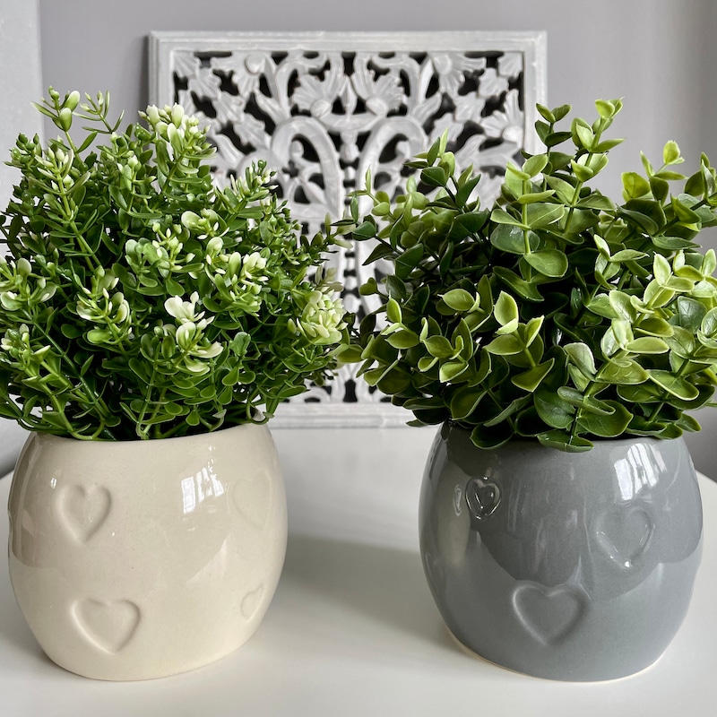 Heart Flower Pot - Etsy