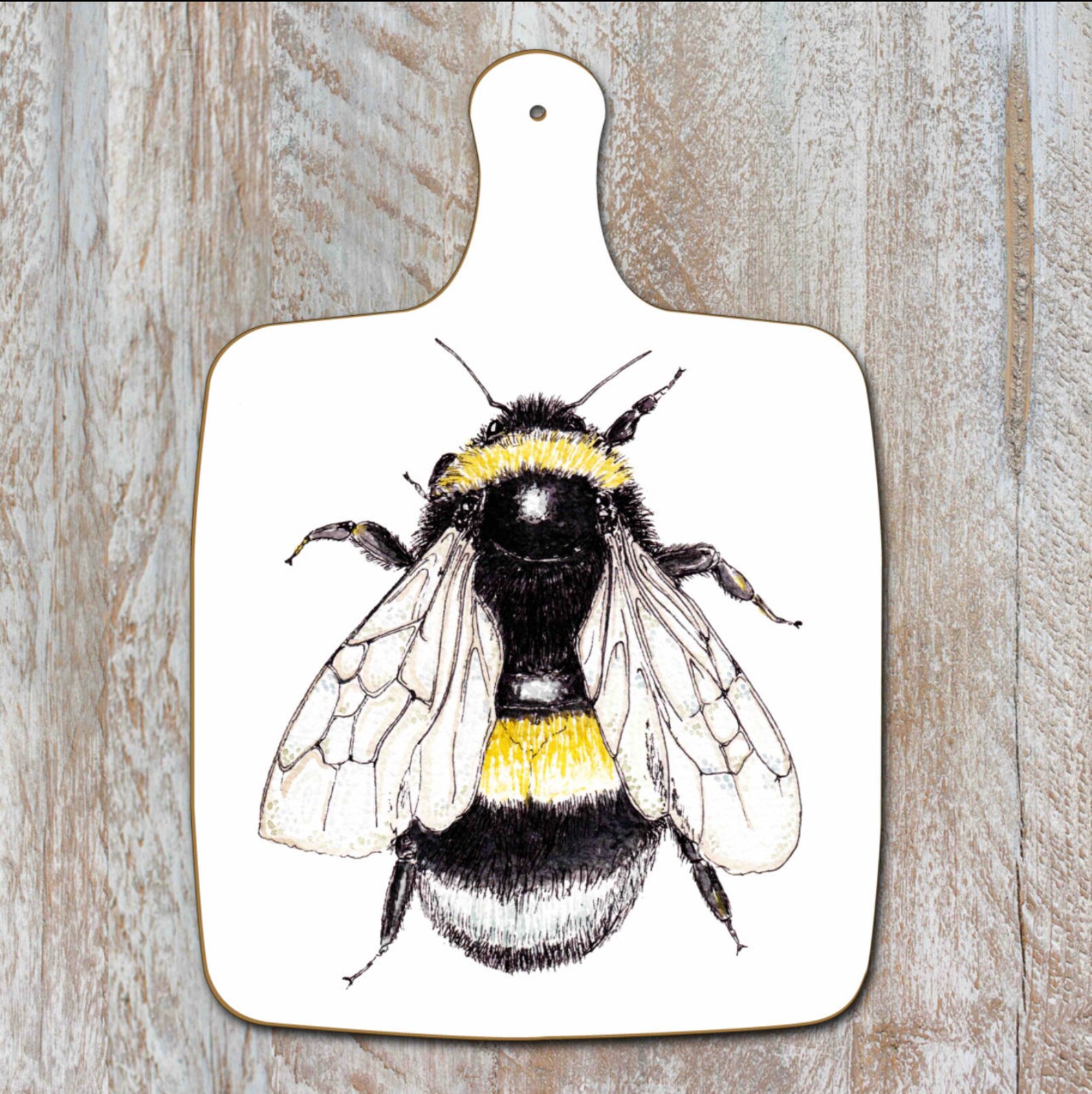 Bumblebee Chopping Board Designed and Made in Britain | Etsy