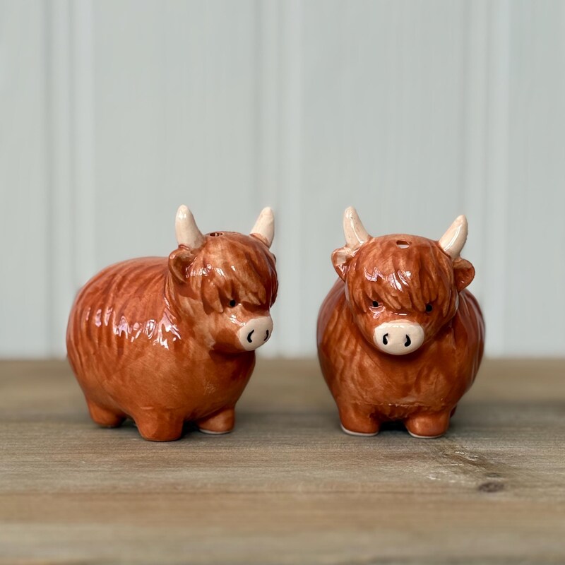 Cow Salt Shaker - Etsy