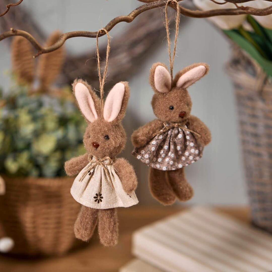 Bunny Rabbit in Dress Hanger Decorations - Etsy