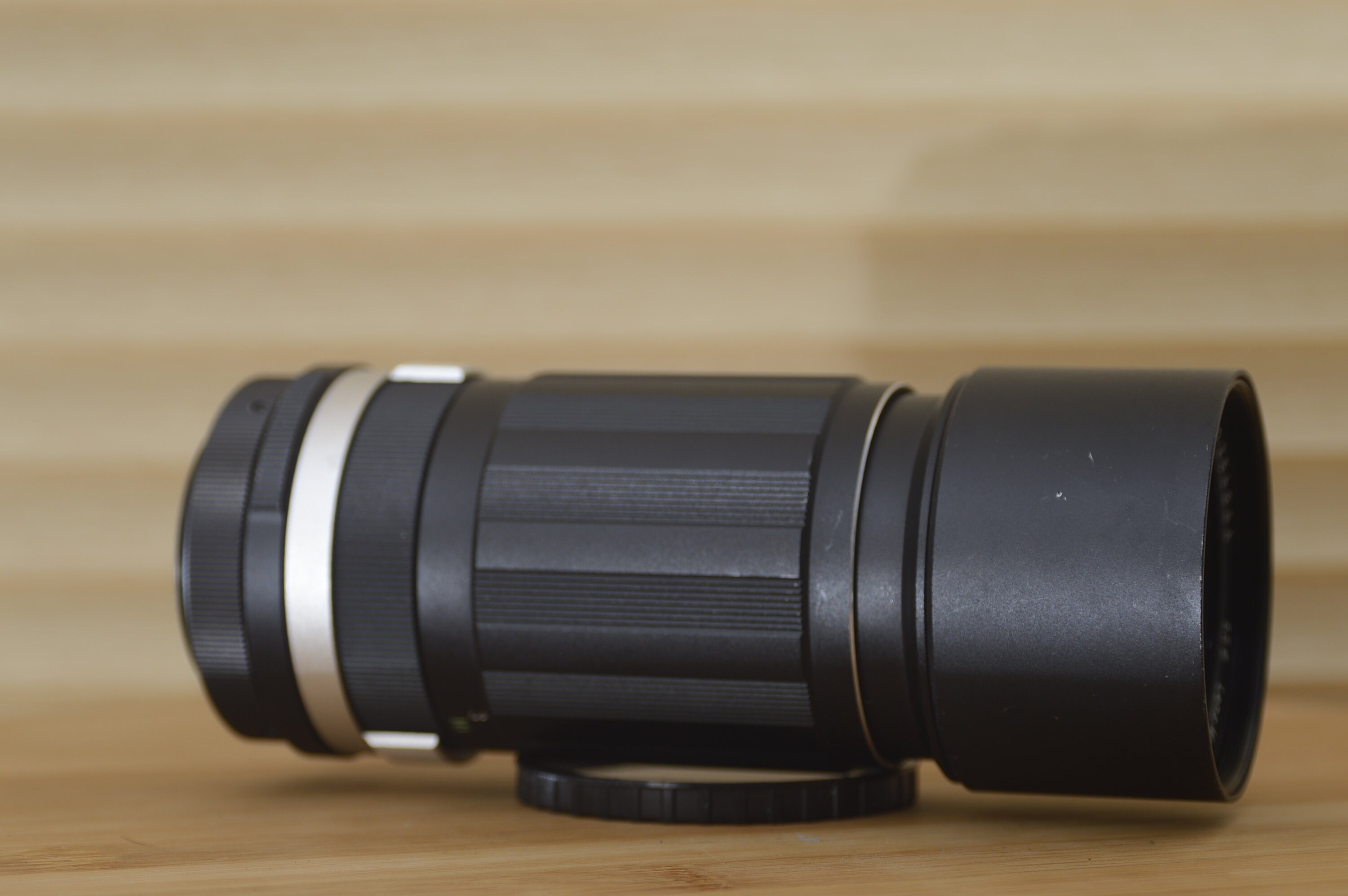 Gorgeous 200mm F4.5 M42 Fit Lens by Soligor With Hard Case. This is a ...
