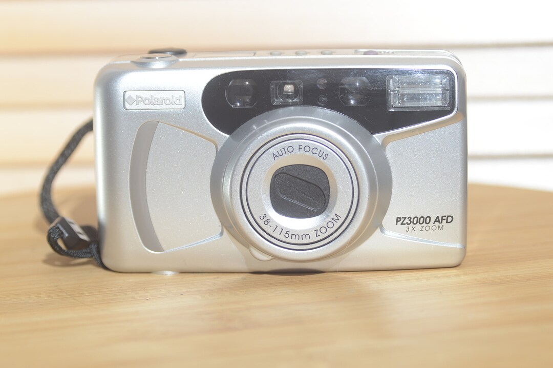 Polaroid PZ3000 AFD 35mm Compact Camera With Case - Etsy