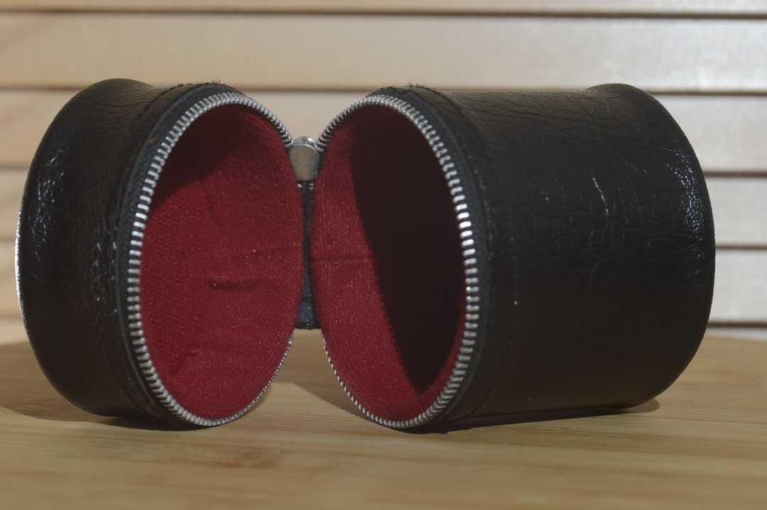 Hard Leather Lens Case - Vintage Lens Protector - Etsy