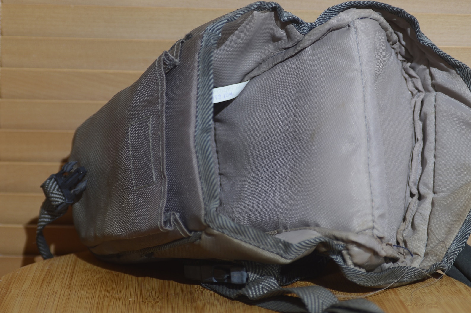 Tuf Foto Pro Grey Padded Snug Fit Camera Case. With Waist and Shoulder ...