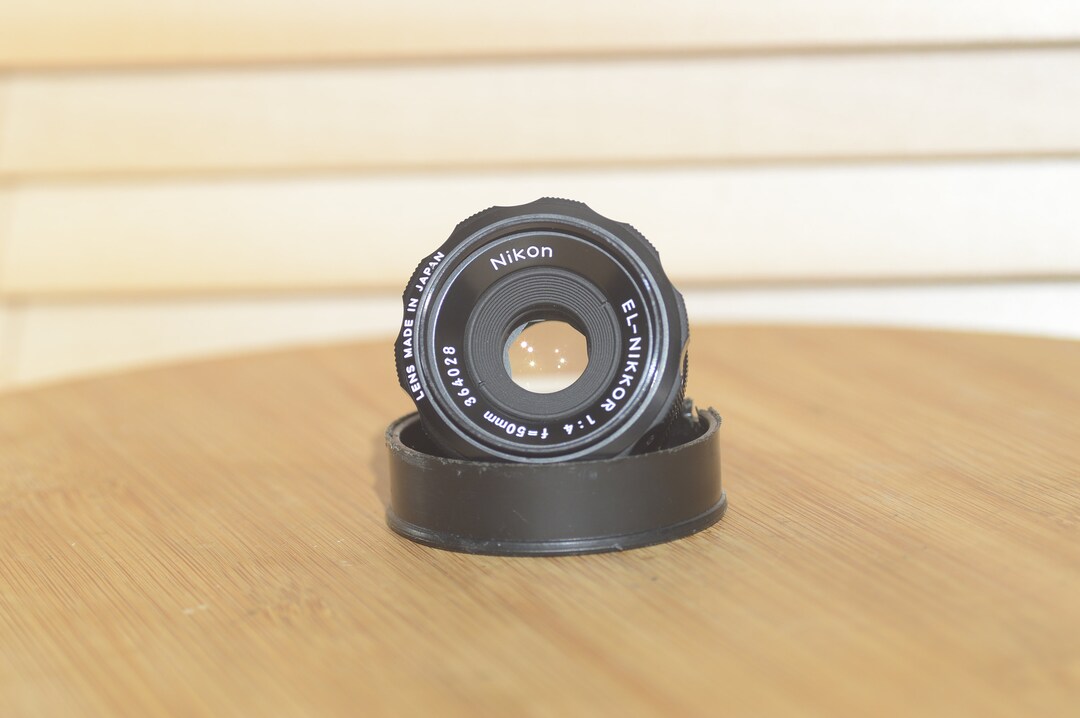 Vintage Nikon Nikkor 50mm F4 Enlarger Lens With Retaining Ring. - Etsy