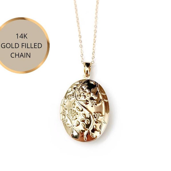 Large Oval Locket - Etsy