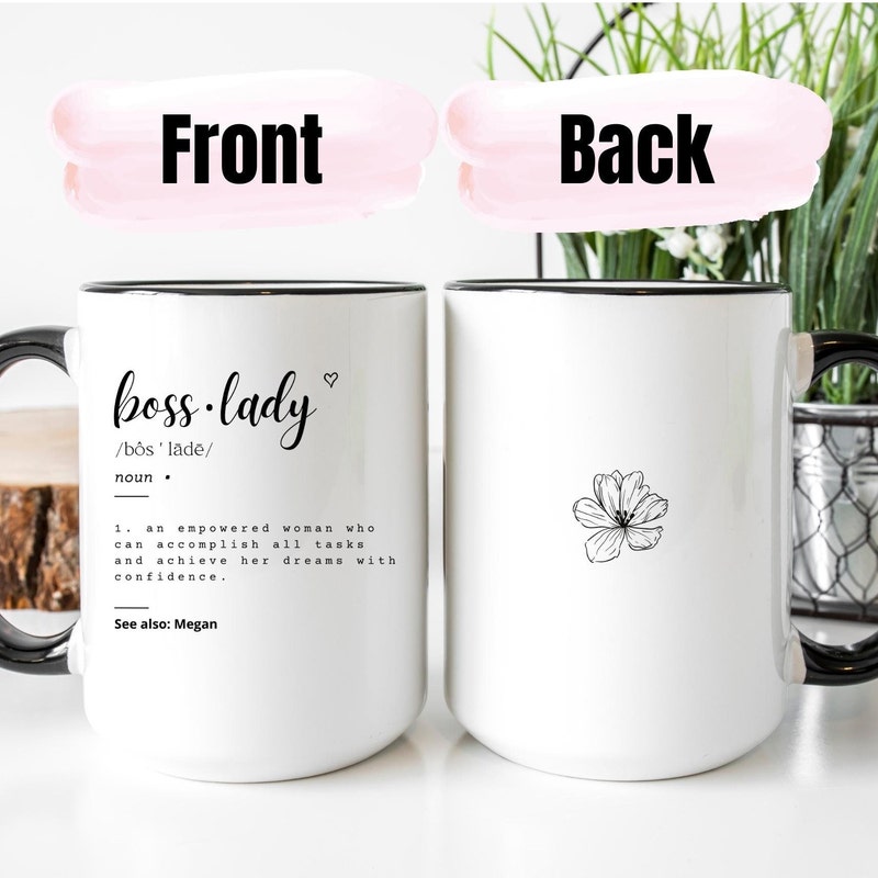 Boss Lady Mug - Etsy