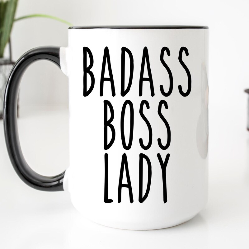 Boss Lady Mug - Etsy