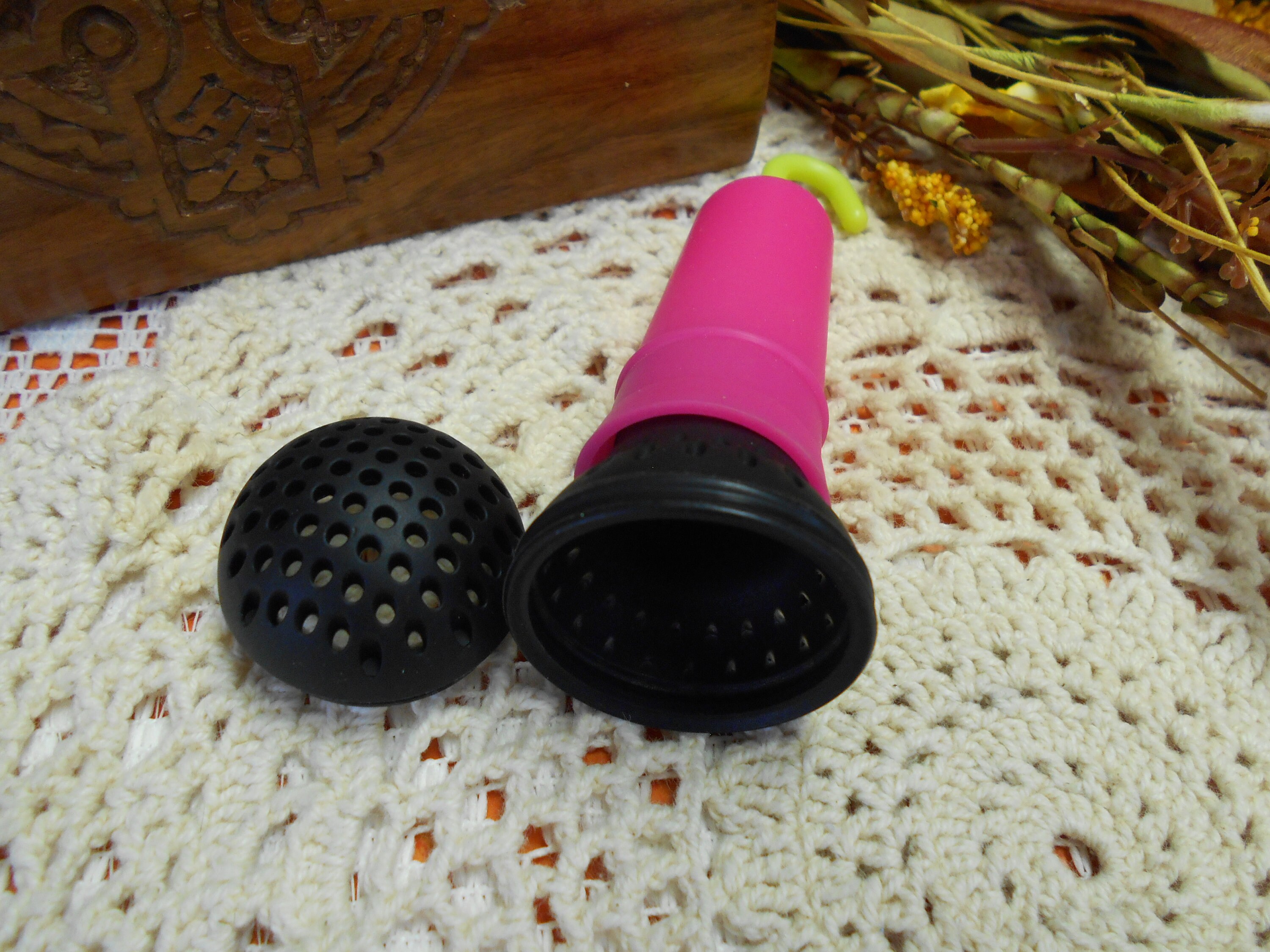 NEW Silicone MICROPHONE Tea Infuser-Wellness-Healing-Health | Etsy