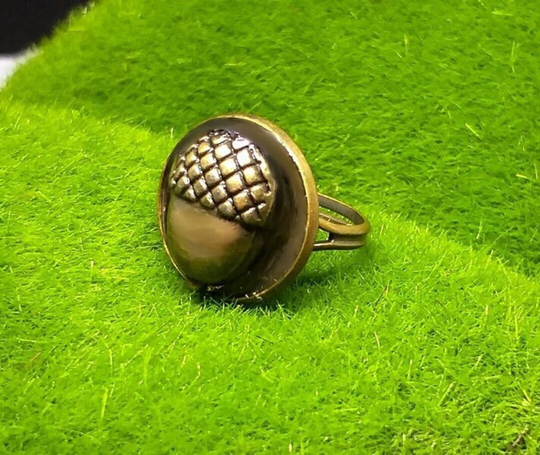 We Are Going for an Unexpected Journey! Bilbo's Acorn Button RING - the ...