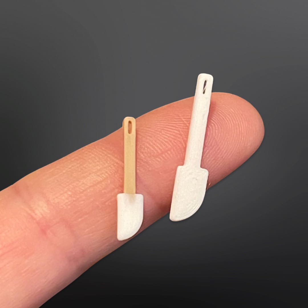 Dollhouse Spatula- 1 Piece- Dollhouse Kitchen- 1:12th Scale- Dollhouse ...