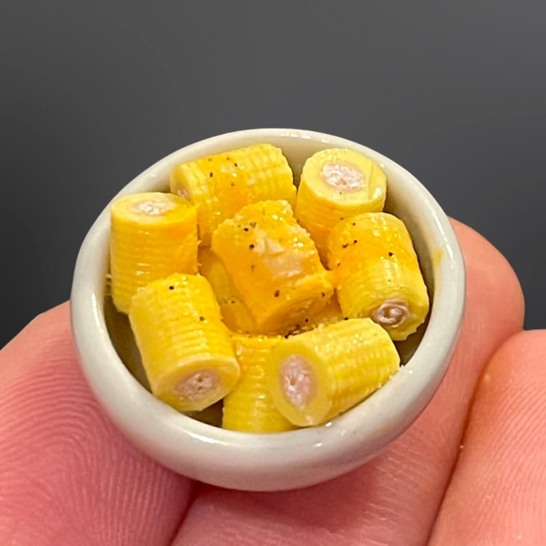 Dollhouse Corn- 1:12th Scale- Dollhouse Grocery- Dollhouse Kitchen ...