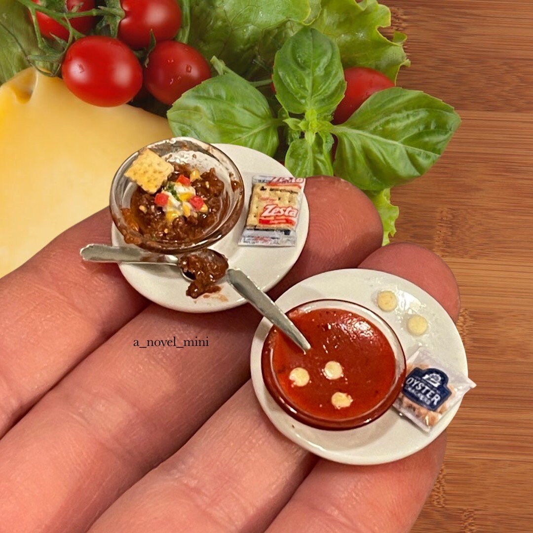 Dollhouse Soup 1:12th Scale Dollhouse Kitchen Dollhouse Furniture ...