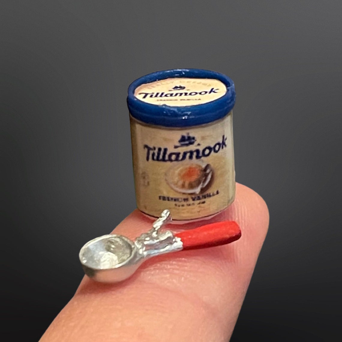 Dollhouse Ice Cream- 1:12th Scale- Dollhouse Furniture- Dollhouse ...