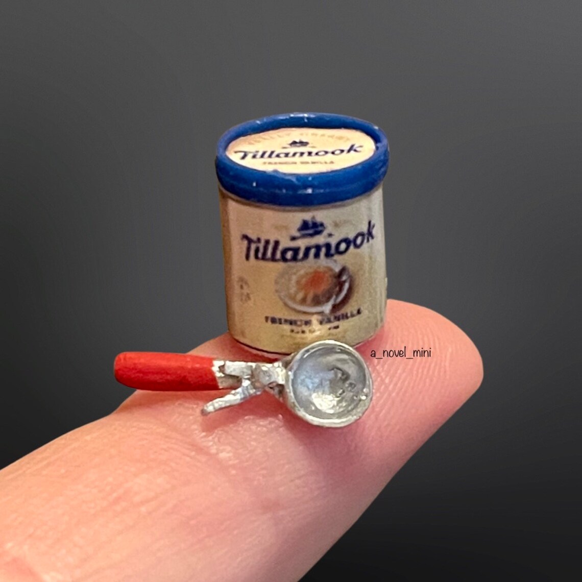 Dollhouse Ice Cream- 1:12th Scale- Dollhouse Furniture- Dollhouse ...