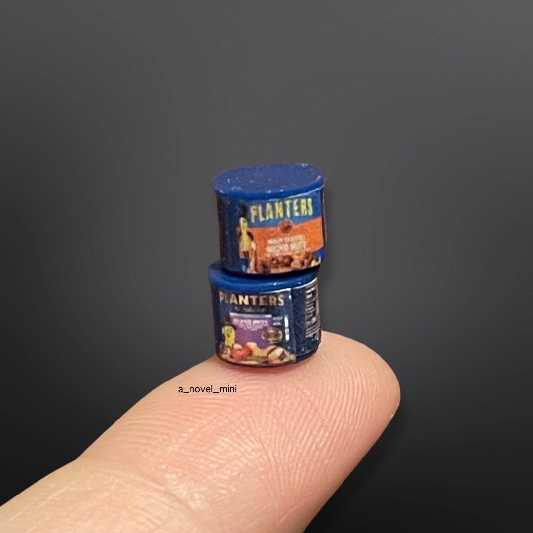 Dollhouse Nuts- 1:12th Scale- Dollhouse Grocery- Dollhouse Kitchen ...