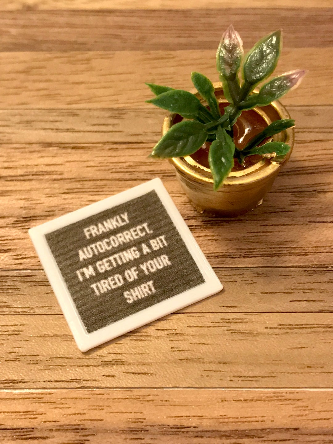 Dollhouse Signs- 1:12th Scale- Miniature Accessory- Dollhouse Furniture ...