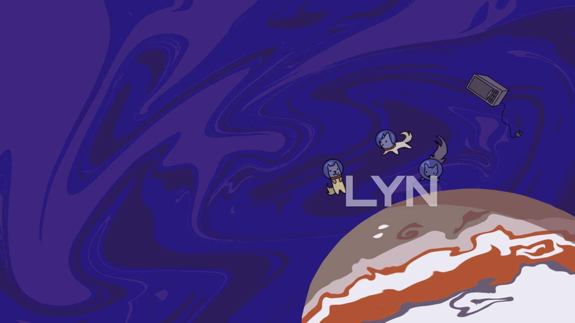 Dogs on Jupiter- Mobile, Ipad, and PC Wallpapers - Etsy