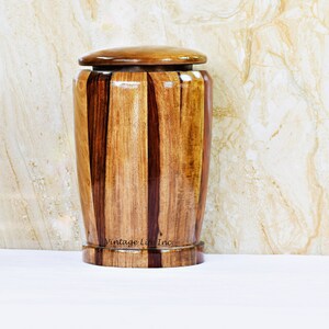 Wooden Handmade Cremation Jar Urn for Human Ashes Funeral - Etsy