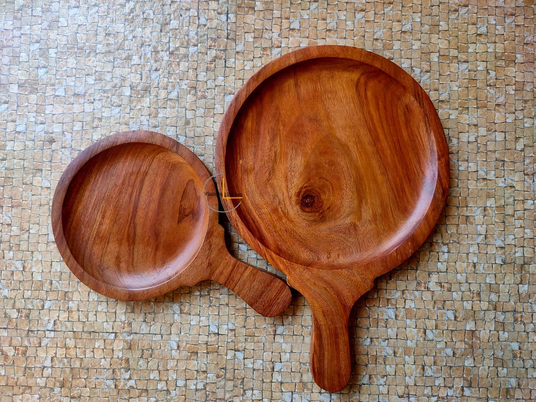 Handmade Indian Rosewood Bread Board Set: Kitchen Charcuterie Boards - Etsy